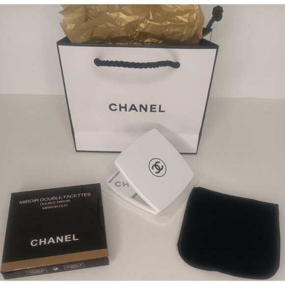 CHANEL | Accessories | Authentic Chanel Mirror Double Facettes Mirror ...